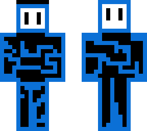 BLUE HACKER BOY SKIN | Minecraft Skin