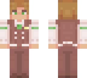 boy in a vest | Minecraft Skins