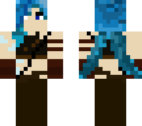 jinx from arcane | Minecraft Skin