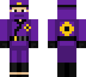 purple ninja | Minecraft Skin