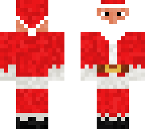 santa steve | Minecraft Skin