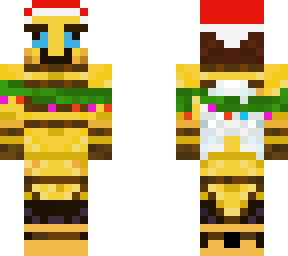 barry benson christmas edition | Minecraft Skin