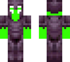 Boosfer in netherite armour | Minecraft Skin