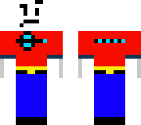 Confused and thinking man | Minecraft Skin