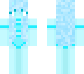 Cute girl in bikini but she is a diamond | Minecraft Skin
