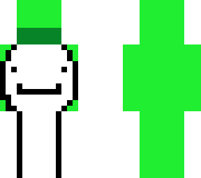 Dream whit mask | Minecraft Skin