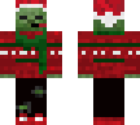 Epic Gamer Christmas Zombie | Minecraft Skin