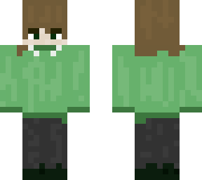 green jumper | Minecraft Skin