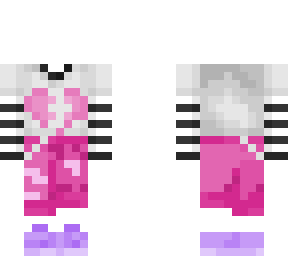 Pink Heart outfit base~Skin base | Minecraft Skin