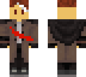 revivedbur but injured | Minecraft Skin