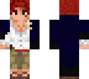 one piece shanks | Minecraft Skins
