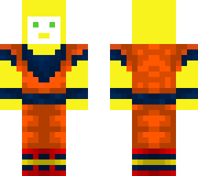 Super saiyan Penguin | Minecraft Skin