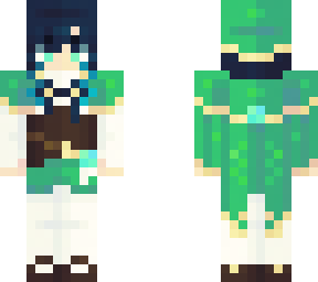 venti the bard | Minecraft Skins