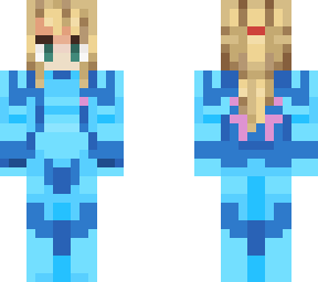 Zero Suit Samus Aran | Minecraft Skin