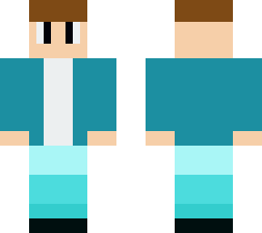 Cyan boy | Minecraft Skin