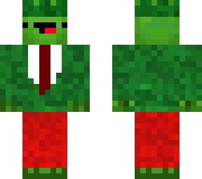 derp turtle v2 with a cristmas suit | Minecraft Skin
