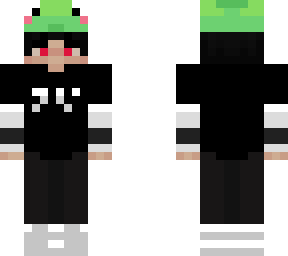 Eboy Frog Hat | Minecraft Skin