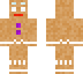 gingerbread man | Minecraft Skin
