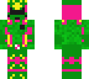 green power ranger | Minecraft Skins