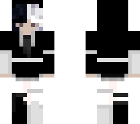 black and white | Minecraft Skins
