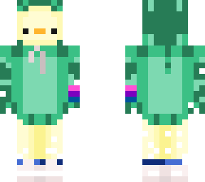 My Newest green duck skin | Minecraft Skin