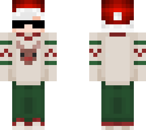 santa hat | Minecraft Skin