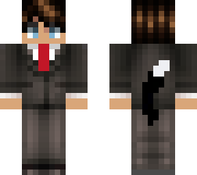 Suited werewolf skin for werewolf | Minecraft Skin
