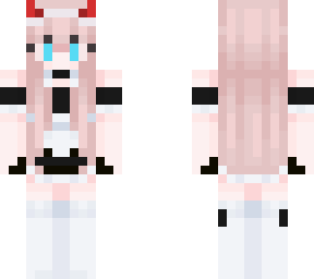 Zero Two Maid | Minecraft Skin