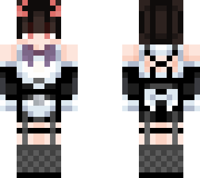 boy in maid outfit | Minecraft Skins