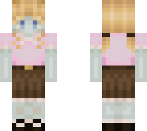 cute zombie girl | Minecraft Skin