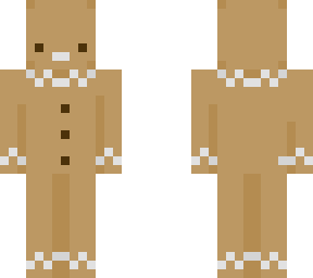 Gingerbread Man Minecraft Skins