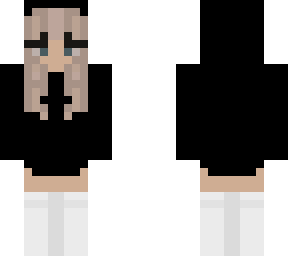 hoddie girl | Minecraft Skins