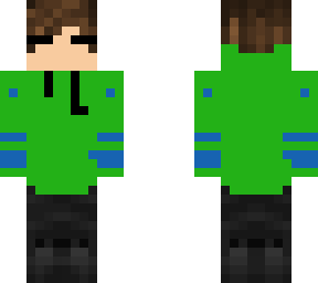 green albypro with glasses v2 | Minecraft Skin
