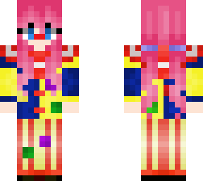 clown girl | Minecraft Skins
