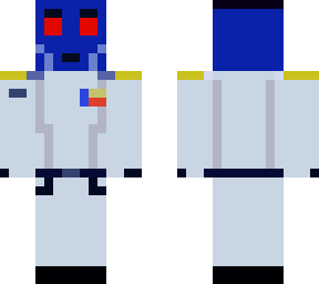 star wars thrawn | Minecraft Skin