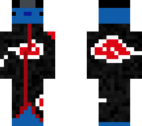 ajolote azul akatsuki | Minecraft Skin