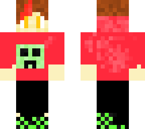 Blaze Guardian of explosions | Minecraft Skin