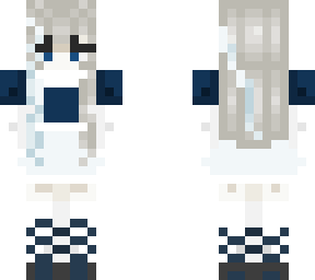 Cute Snow Girl | Minecraft Skin