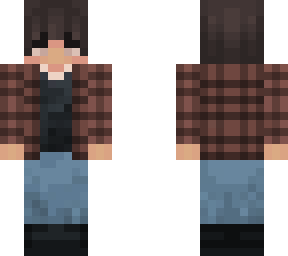 Grunge guy brown skin color (edit) | Minecraft Skin