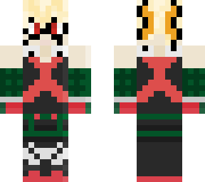 Bakugo Minecraft Skins