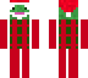 santa of peepo emote | Minecraft Skin
