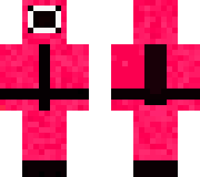 Squid game square guard | Minecraft Skin