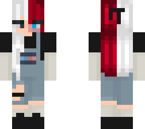 .*female todoroki *. | Minecraft Skin