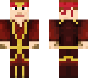 CaptainRaven's Fire Nation Uniform | Minecraft Skin