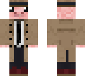 detective pork | Minecraft Skin