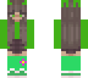 green girl | Minecraft Skin