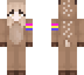 holiday ft. pan flag | Minecraft Skin