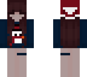snowman girl :3 | Minecraft Skin