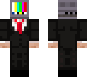 Tv Man | Minecraft Skin