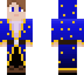 Wizard Apprentice Full Cloak | Minecraft Skin